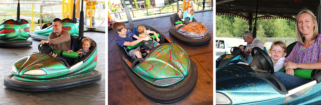 Rides and Drives at Diggerland UK Theme Park