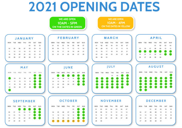Opening Dates - Diggerland UK Theme Park