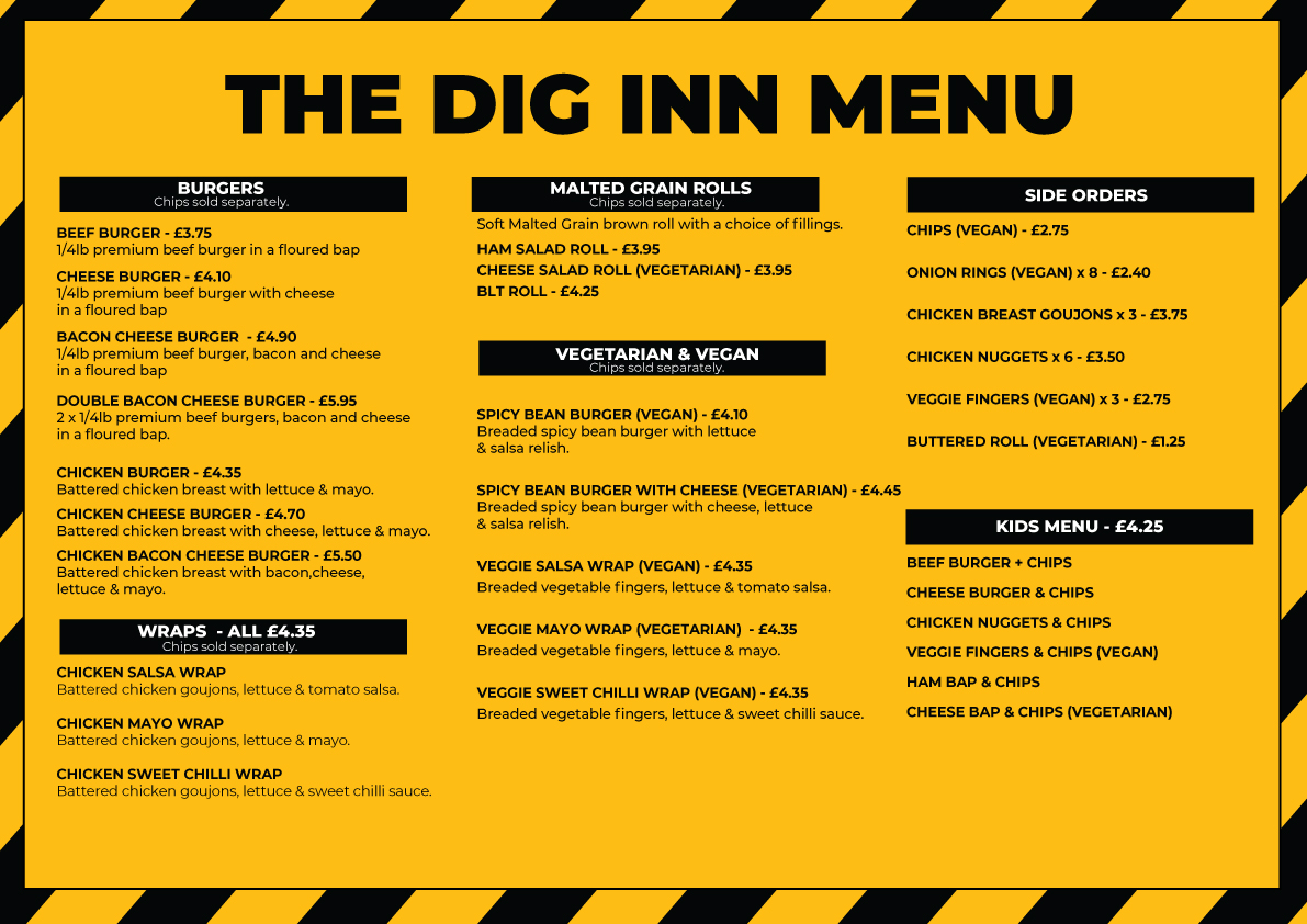 Food Outlets - Diggerland UK Theme Park