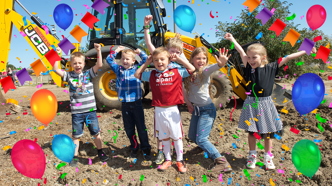 Children’s birthday parties in Yorkshire | Diggerland UK