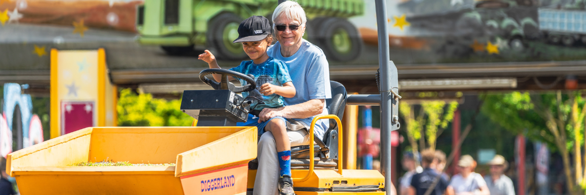 Is Diggerland Suitable for Grandparents? - Diggerland