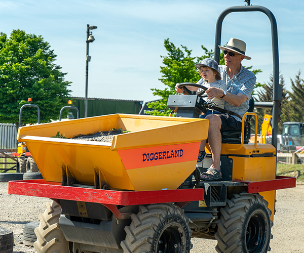Is Diggerland Suitable for Grandparents? - Diggerland